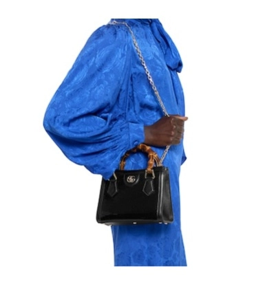 Gucci Diana Sequined Tote Bag With Bamboo Handles