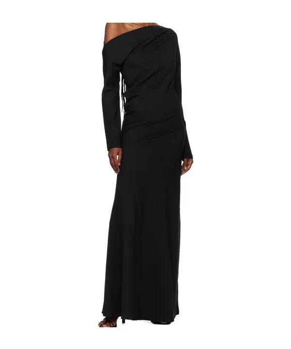 RÓHE Twisted Jersey Maxi Dress