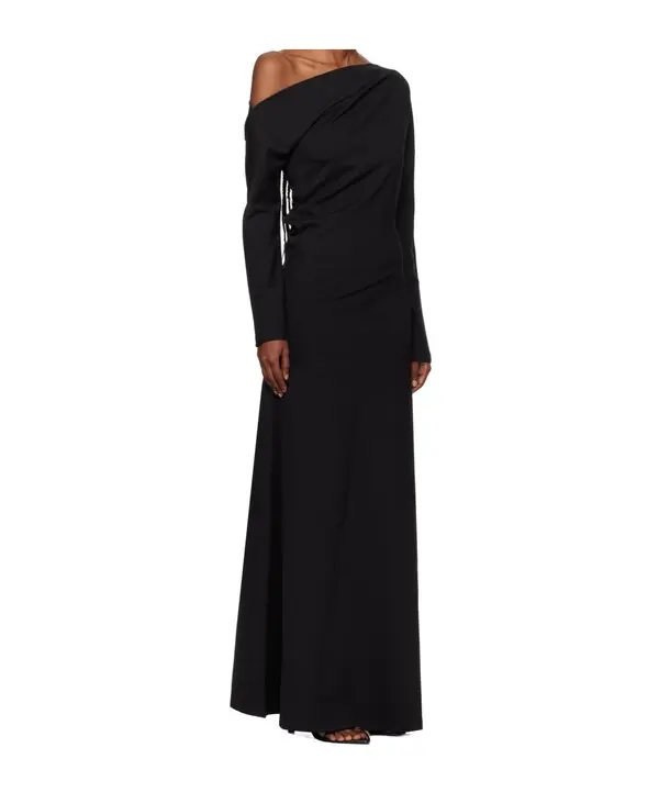RÓHE Twisted Jersey Maxi Dress
