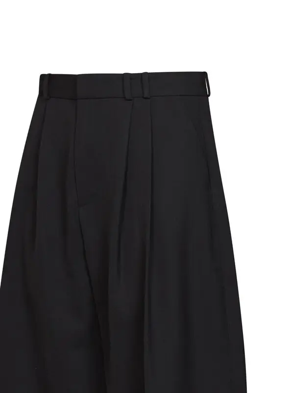 Studio Nicholson Line Pleated Wide-leg Trousers