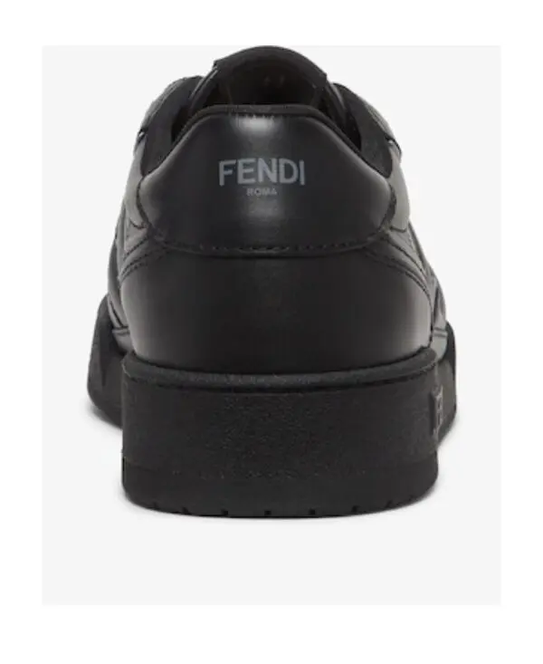 Fendi Match Low Top Sneakers - Black