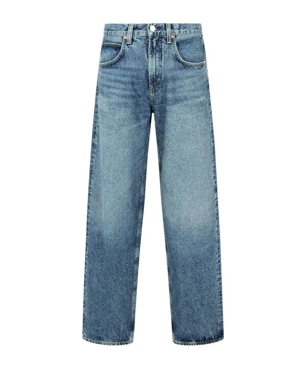 AGOLDE Straight-leg Button-fly Jeans