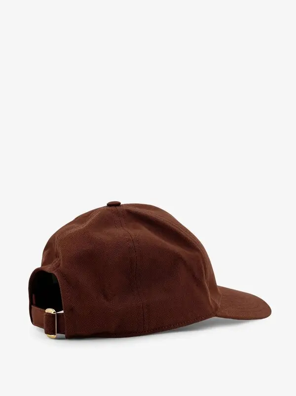 Celine Triomphe Baseball Cap In Cotton Gabardine