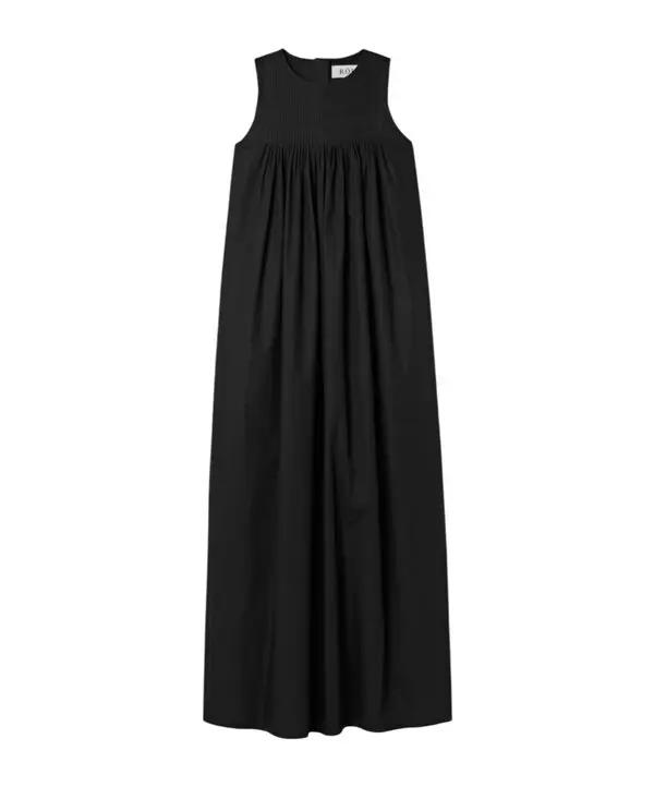 RÓHE Sleeveless Maxi Poplin Dress