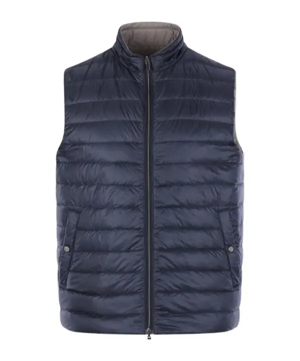 Herno Quilted Down Gilet - Black