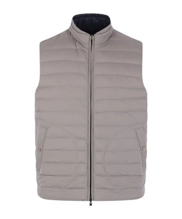 Herno Quilted Down Gilet - Black