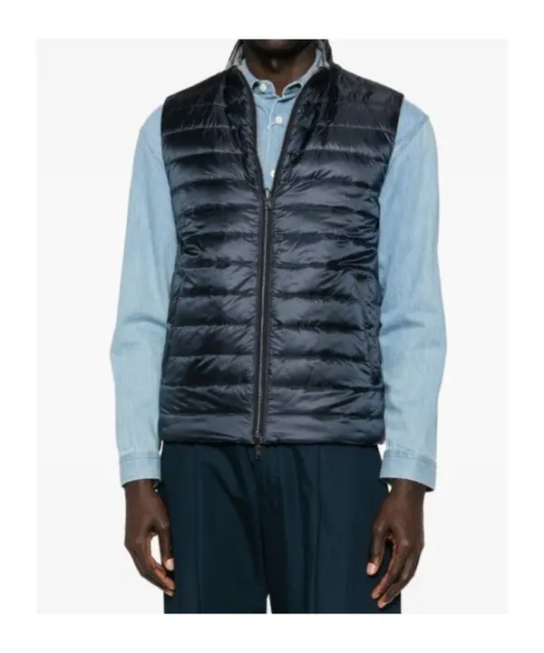 Herno Quilted Down Gilet - Black