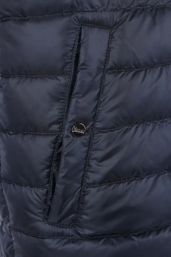Herno Quilted Down Gilet - Black