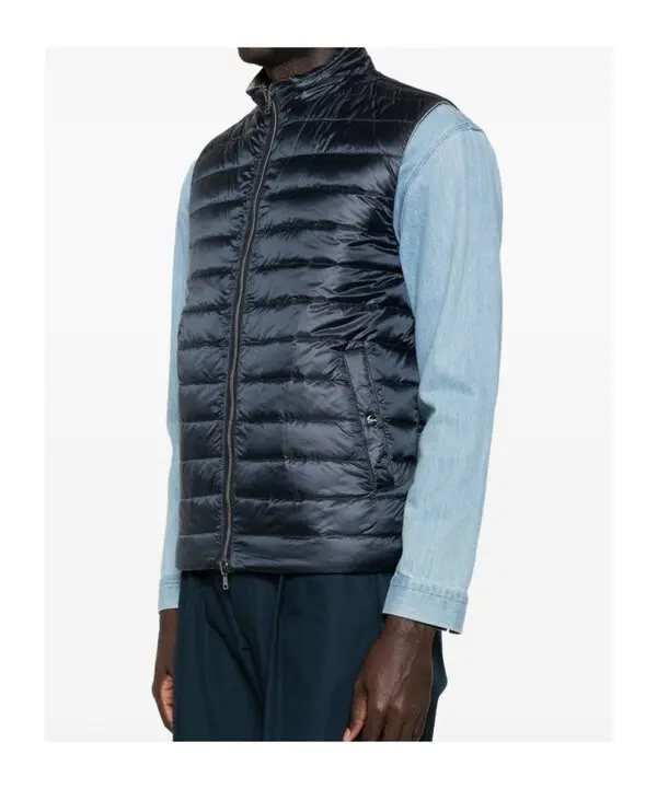 Herno Quilted Down Gilet - Black