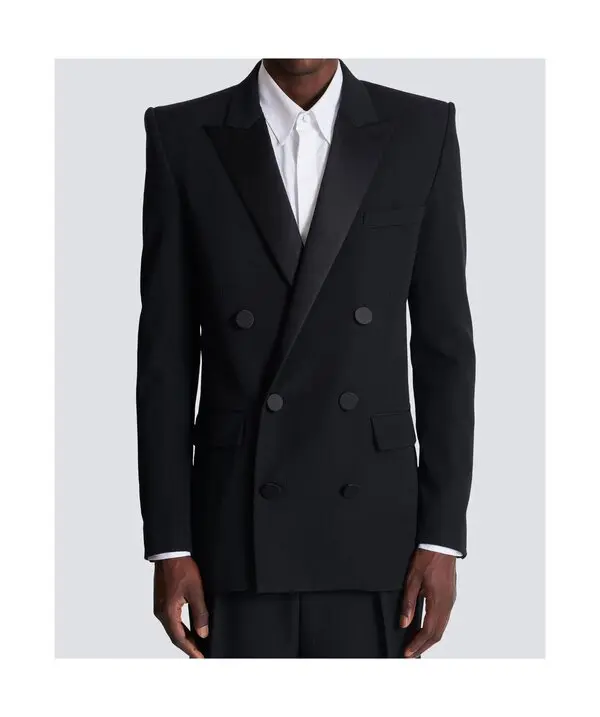 Balmain Double-breasted Notched-lapels Blazer