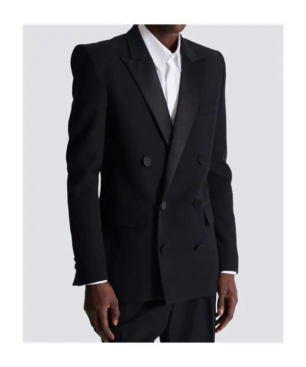 Balmain Double-breasted Notched-lapels Blazer