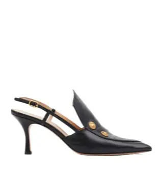 Chloé Pointed Toe Slingback High Heel Sandals