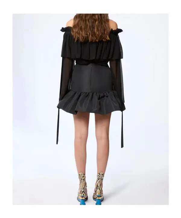 Nina Ricci Mini Peplum Skirt