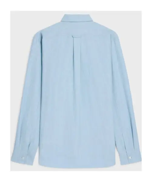 Celine Relaxed Shirt In Chambray Cotton