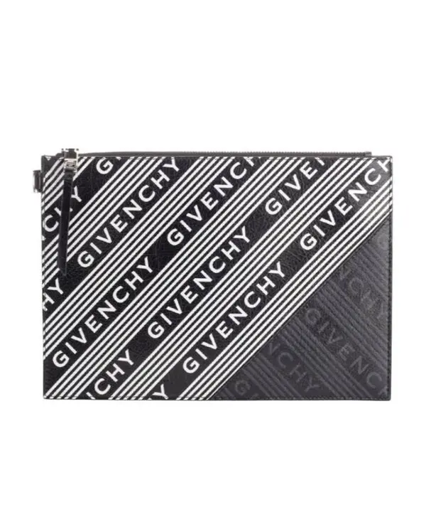 Givenchy Medium Logo Striped Handbag