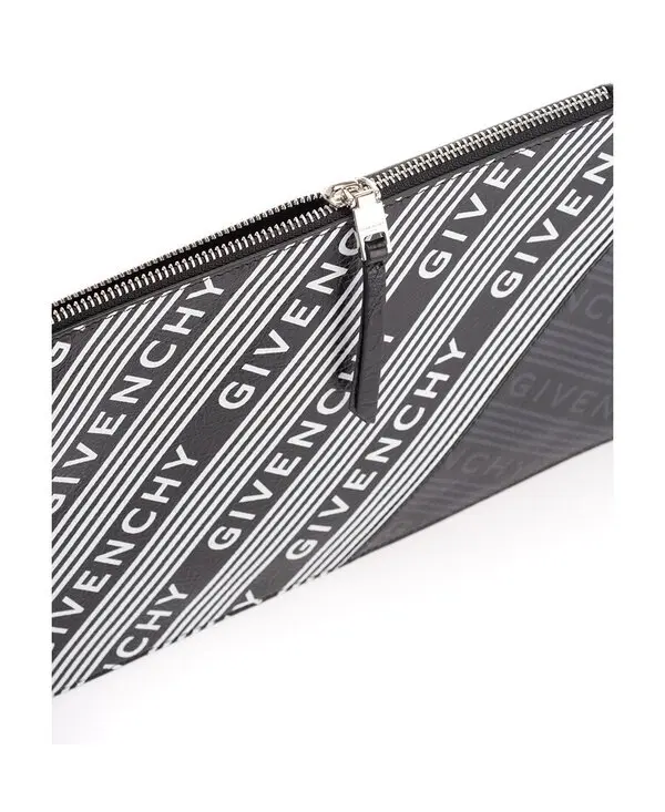 Givenchy Medium Logo Striped Handbag