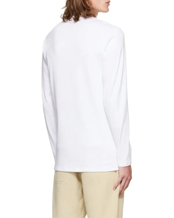 TOM FORD Henley Crewneck T-shirt - White