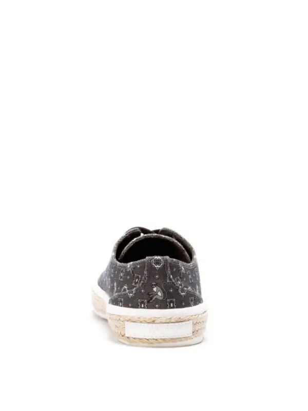 Dolce & Gabbana Monkey Printed Casual Sneakers - Nude