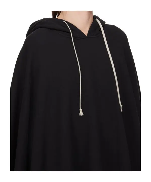 Rick Owens Asymmetrical Hem Poncho