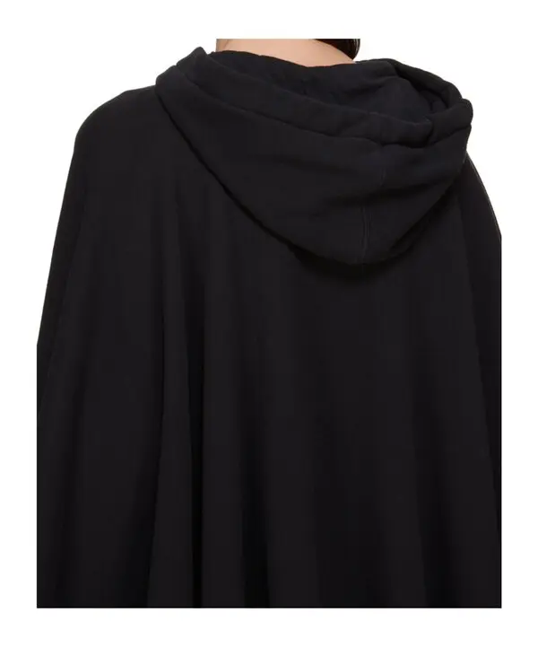 Rick Owens Asymmetrical Hem Poncho