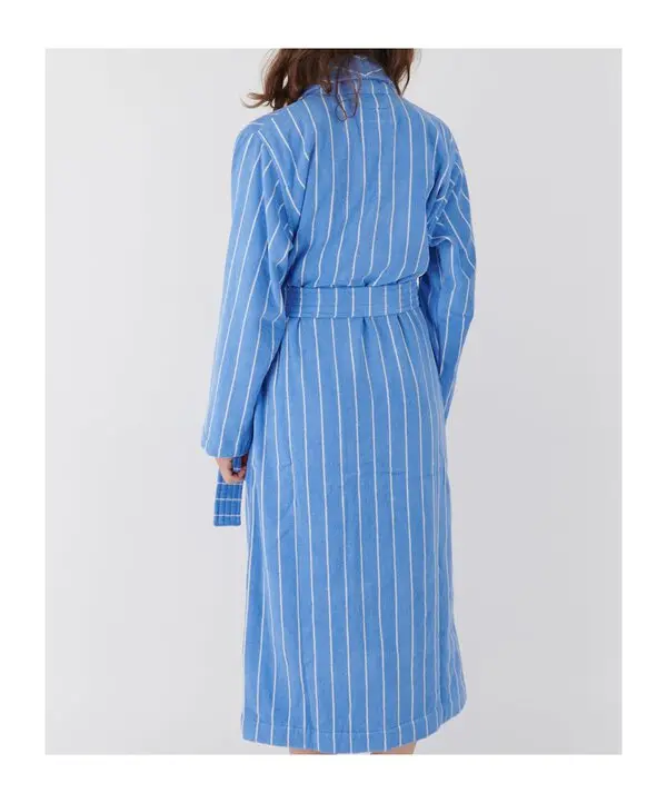 TEKLA Striped Bathrobe