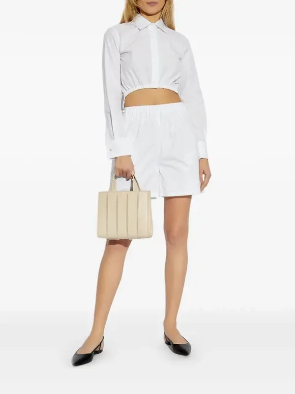 Max Mara Cotton Poplin Shorts