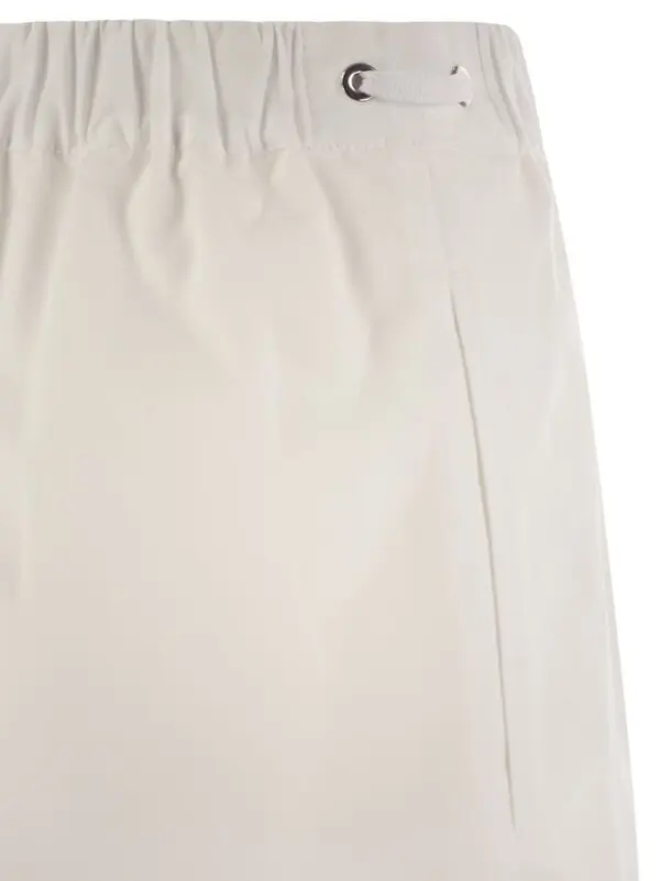 Max Mara Cotton Poplin Shorts