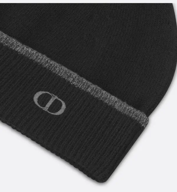 Dior Cd Icon Beanie - Black