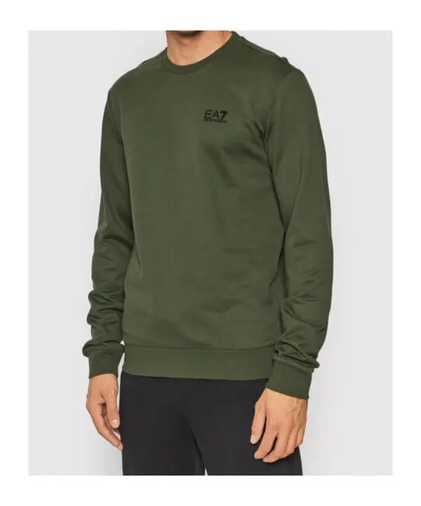 EA7 Crewneck Sweatshirt With Logo Detail