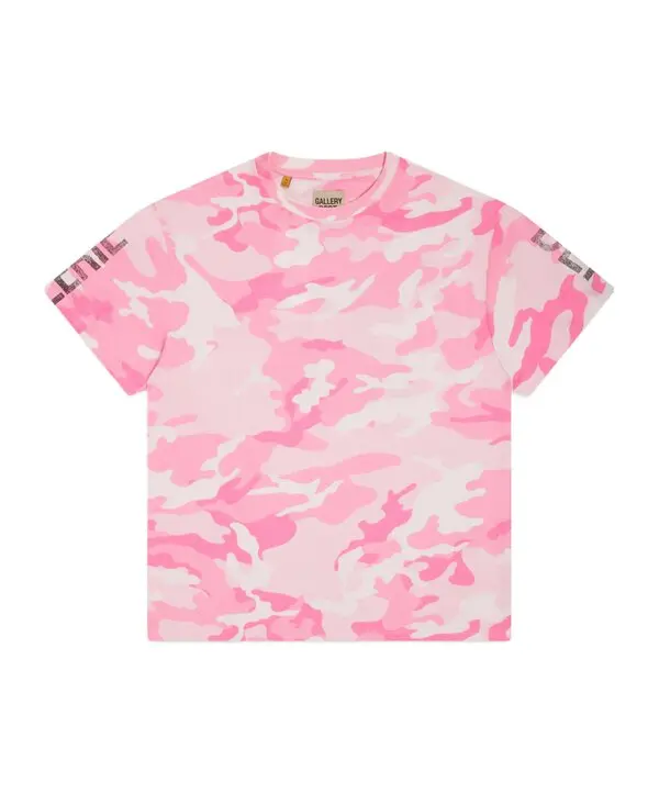 GALLERY DEPT. Camo Logo T-shirt - Pink