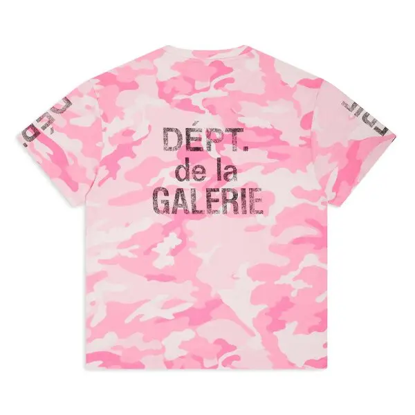 GALLERY DEPT. Camo Logo T-shirt - Pink