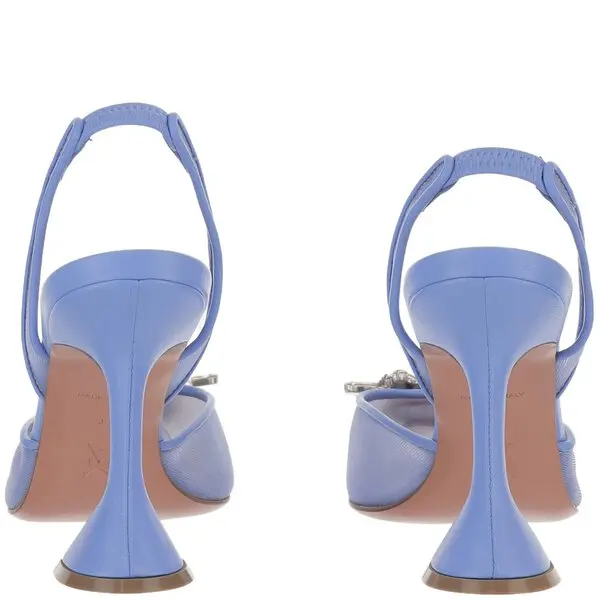 Amina Muaddi Open-toe Crystal Embellished Sandals