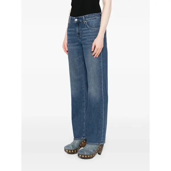 7 For All Mankind Bleached Effect Jeans