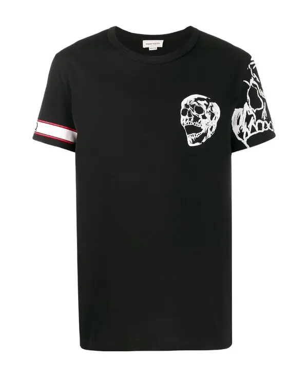 Alexander McQueen Skull Detail T-shirt