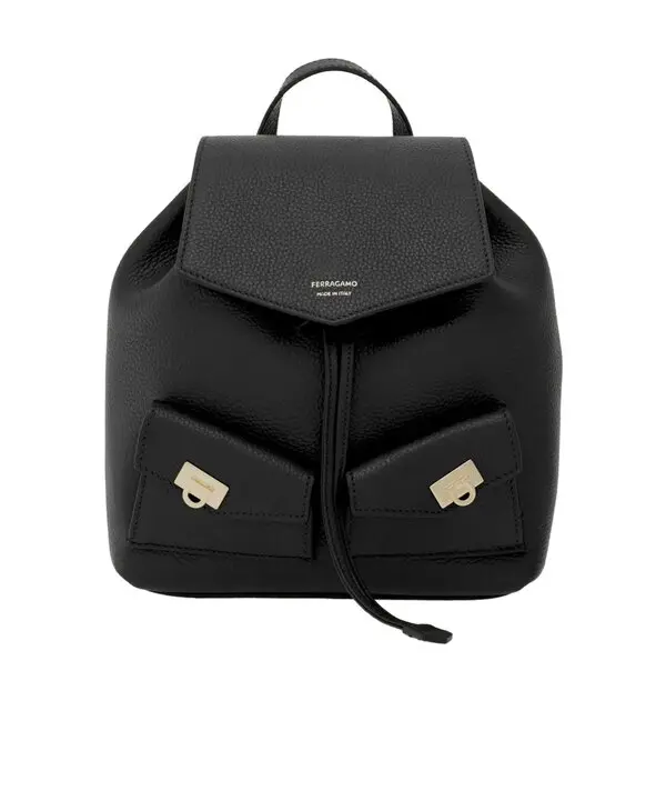 FERRAGAMO Printed Logo Backpack