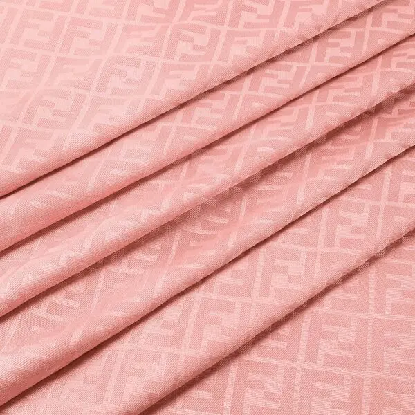 Fendi Silk And Wool Shawl - Pink