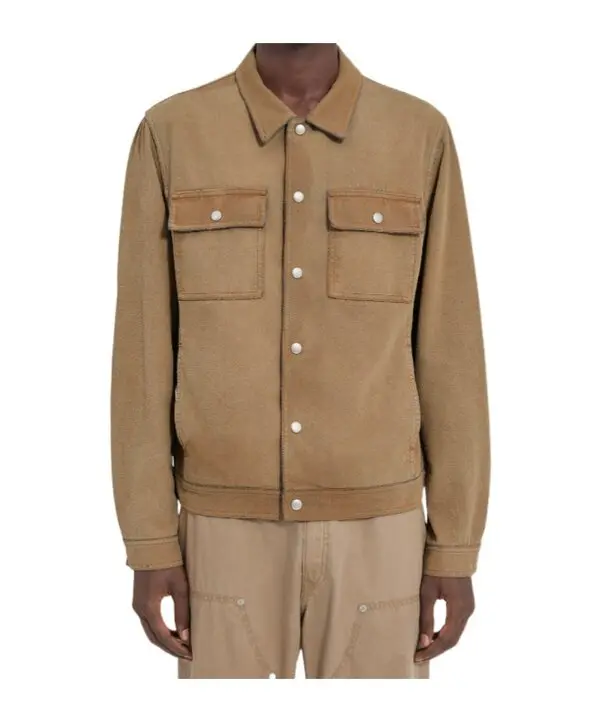MAISON MARGIELA Denim Trucker Jacket - Sand