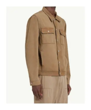 MAISON MARGIELA Denim Trucker Jacket - Sand