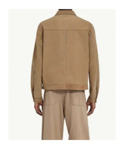 MAISON MARGIELA Denim Trucker Jacket - Sand