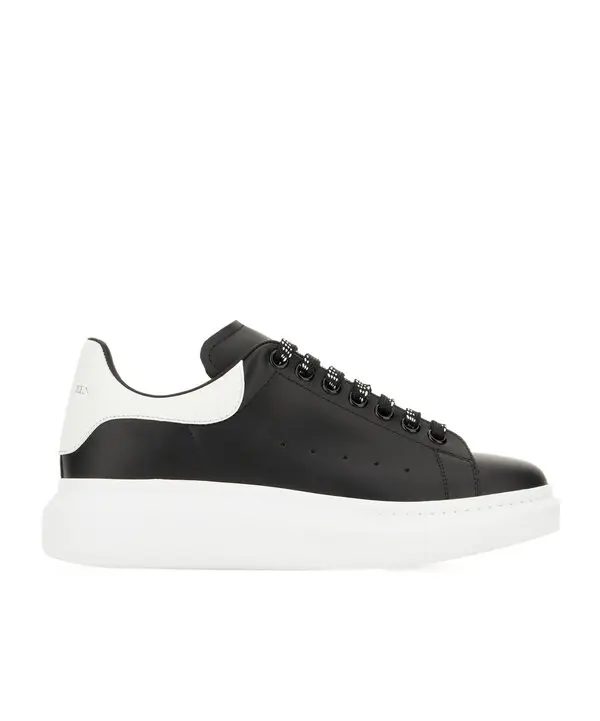 Alexander McQueen Oversized Lace-up Sneakers - Black