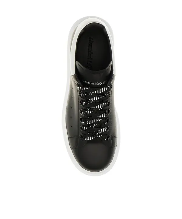 Alexander McQueen Oversized Lace-up Sneakers - Black