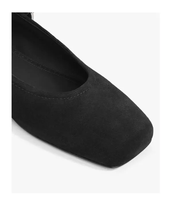Alaïa Buckled Biker Ballet Flats