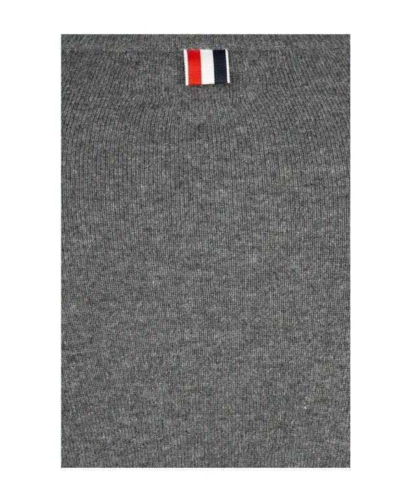 Thom Browne 4-bar Crewneck Jumper - Black