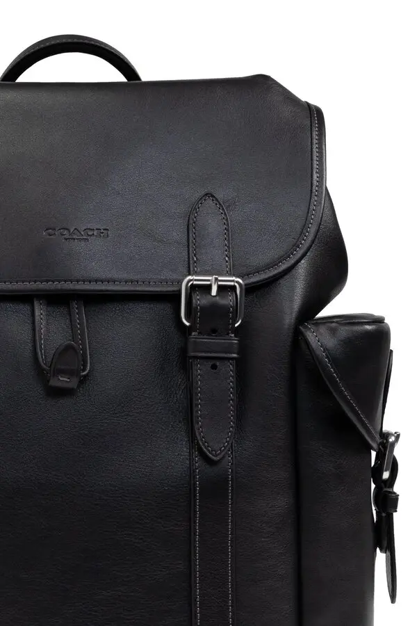 COACH Hitch Backpack - Black