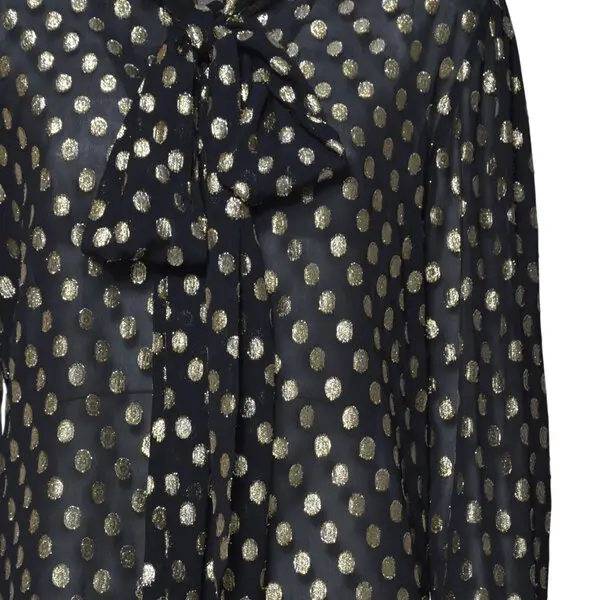 Dsquared2 Graphic Printed Tie-neck Shirt