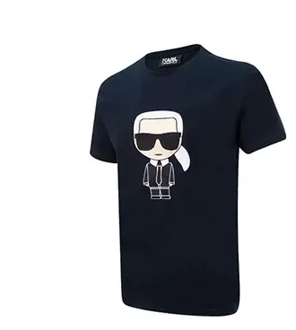 Karl Lagerfeld Navy Blue Logo T-shirt