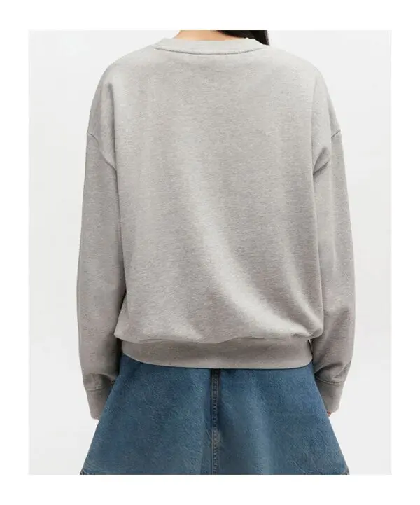 GANNI Kitty Sweatshirt - Grey
