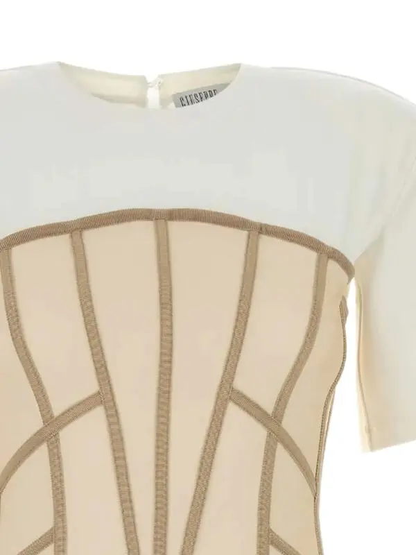 Giuseppe Di Morabito Bustier Panel T-shirt - Nude