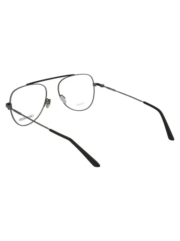 Calvin Klein Aviator Eyeglasses - Gray