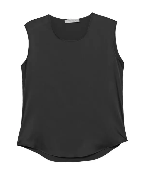 D.exterior Sleeveless Vest - Black